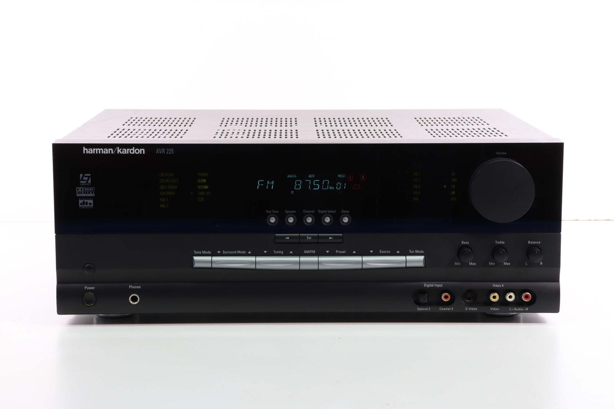 Harman/Kardon AVR 225 FM/AM AV Receiver (No Remote) — SpenCertified