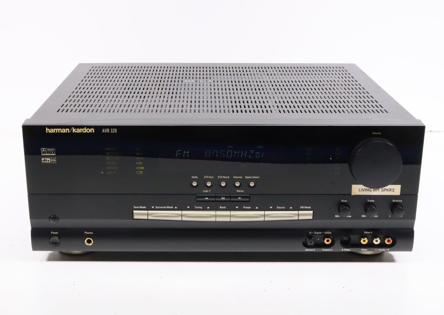 Harman/Kardon AVR 320 Home Theater AV Receiver System (NO REMOTE ...