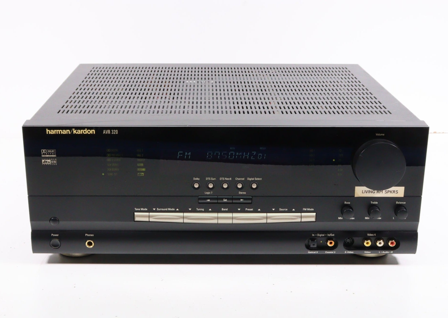 Harman/Kardon AVR 320 Home Theater AV Receiver System (NO REMOTE)