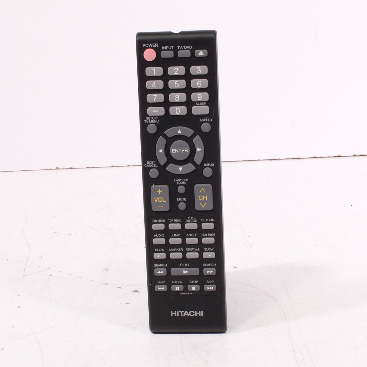 Hitachi 076R0SA01A Remote Control for LCD HDTV DVD Combo L26D205 ...
