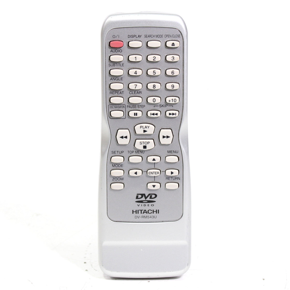 Hitachi DV-RM543U Remote Control for DVD Player — SpenCertified