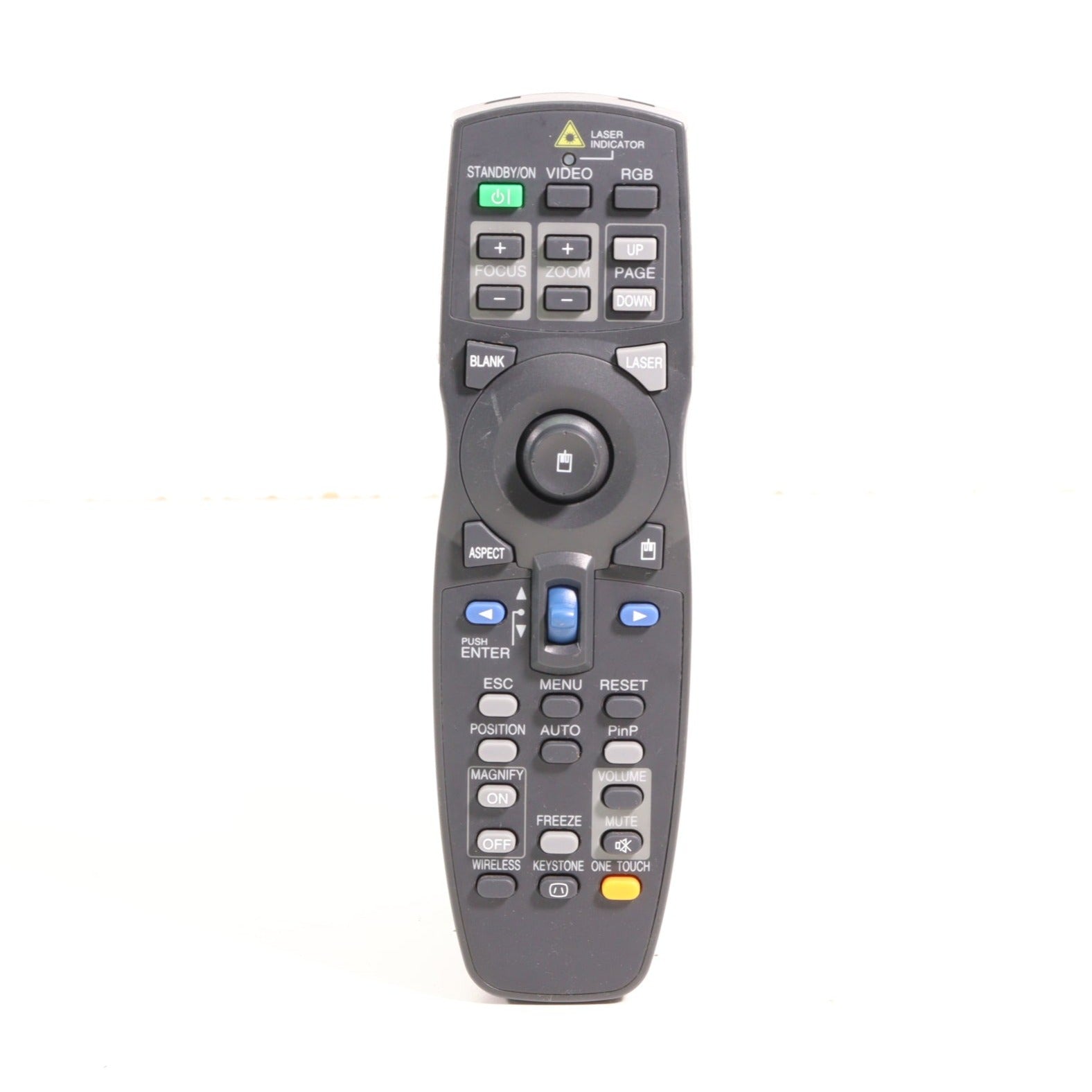 Hitachi JQA JIS C 6802 Laser Remote Control for Projector with Focus,