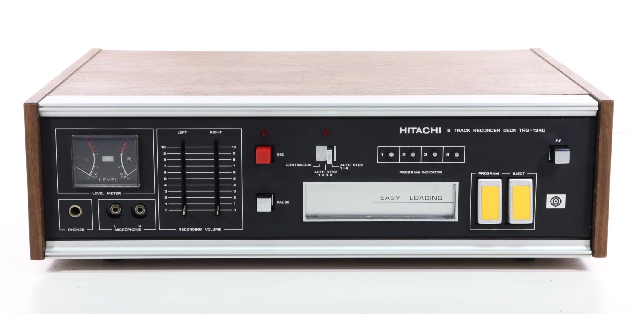 Hitachi TRQ-134D 8 Track Recorder Deck Tape Recorder Made in Japan ...