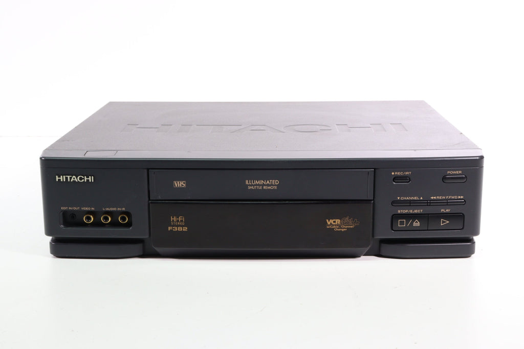 Hitachi VT-F382A Hi-Fi Stereo VCR Video Cassette Recorder