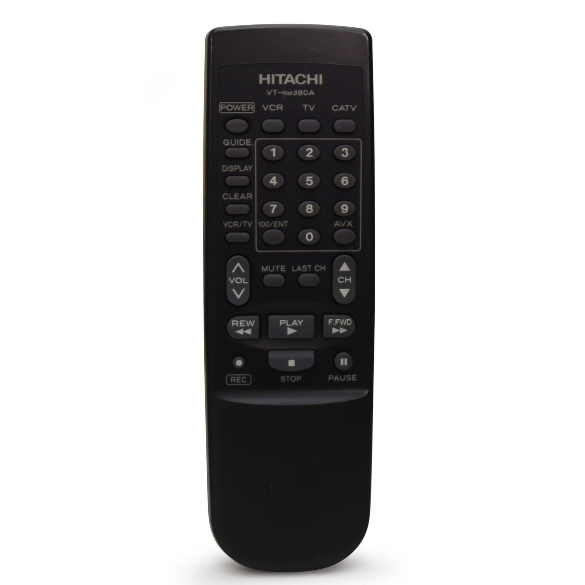 Hitachi VT-RM380A Remote Control for VCR VT-FX621A and More — SpenCertified