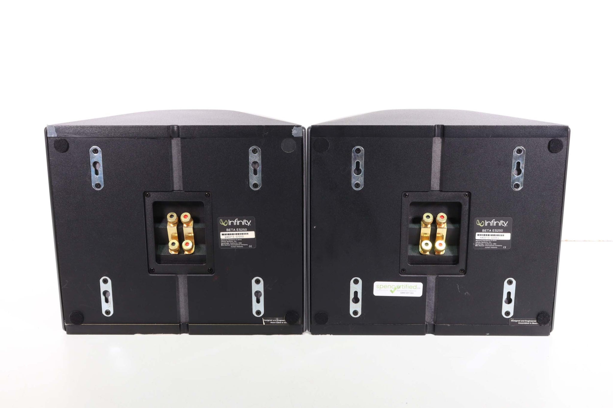 Infinity BETA ES50 2 Way Bookshelf Speakers Pair