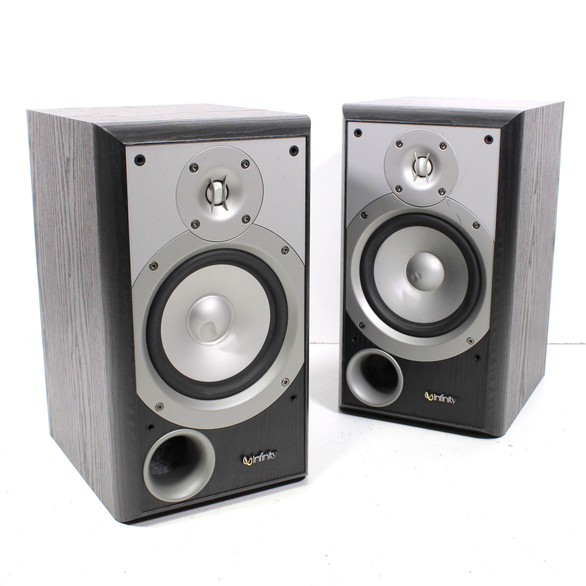 Infinity Primus 160 2-Way Bookshelf Speaker Pair Magnetically Shielded ...