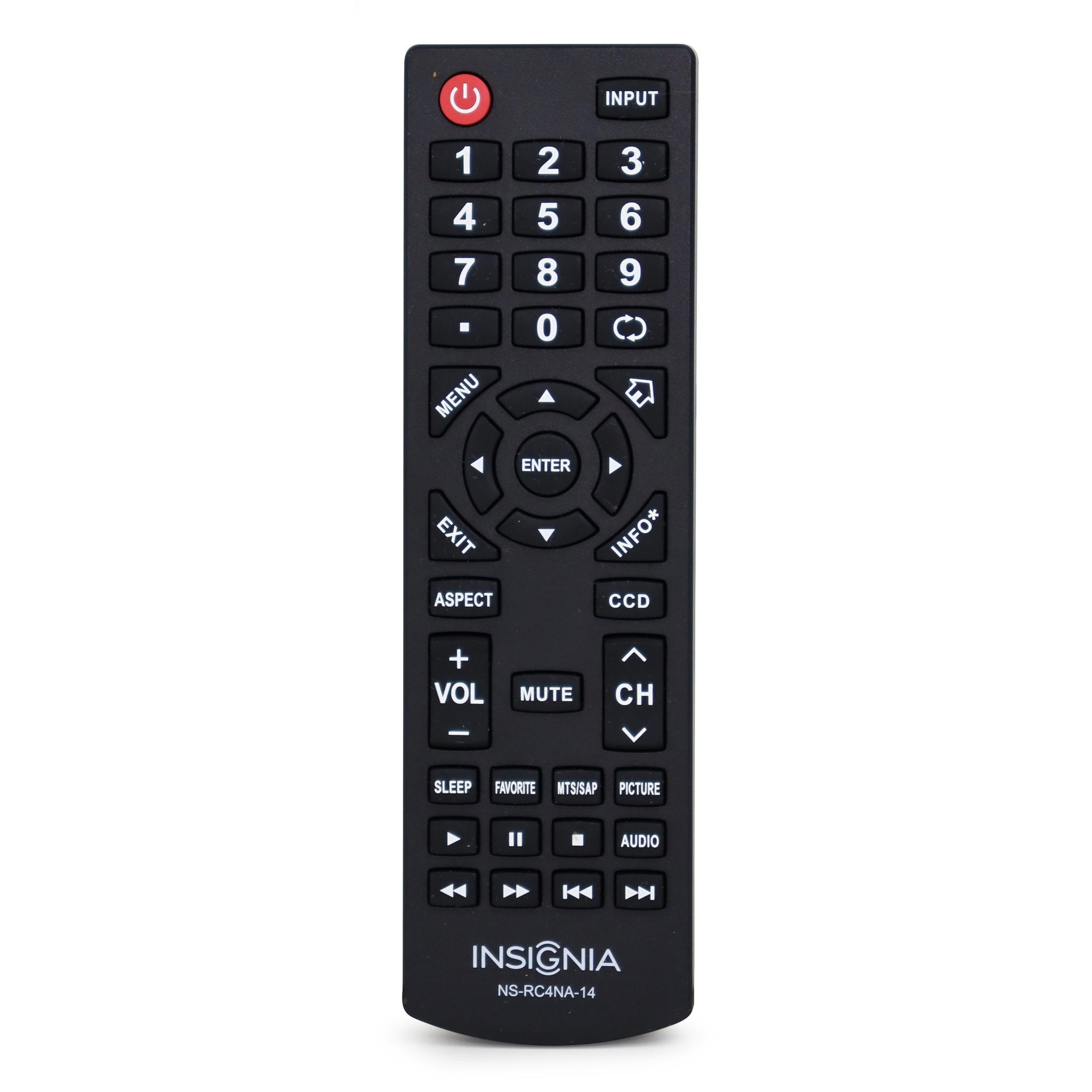 Insignia NS-RC4NA-14 Remote Control for TV NS-19E310NA15 and More