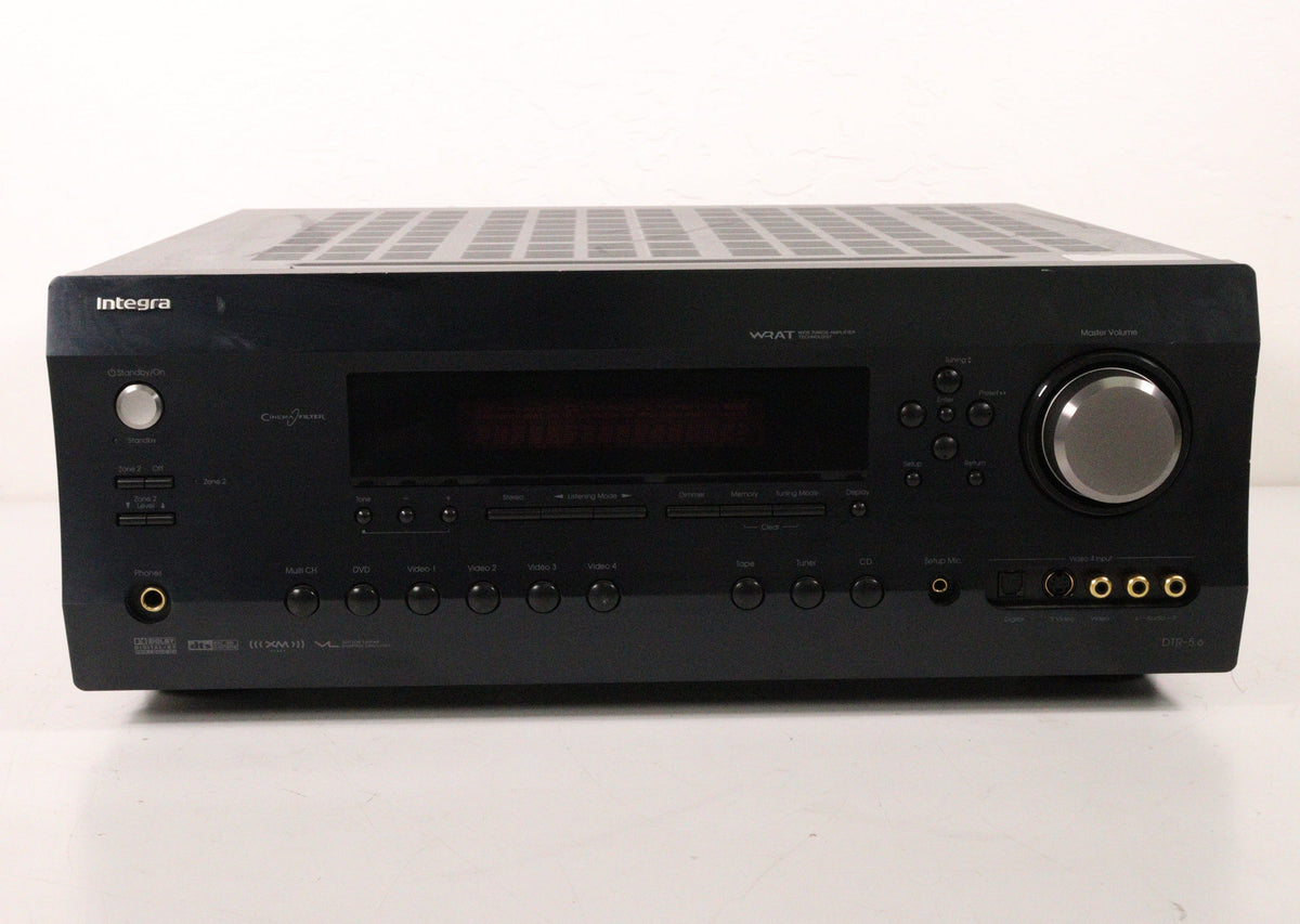 Integra DTR-5.6 Audio Video Receiver with AM/FM and XM Radio (NO REMOT ...