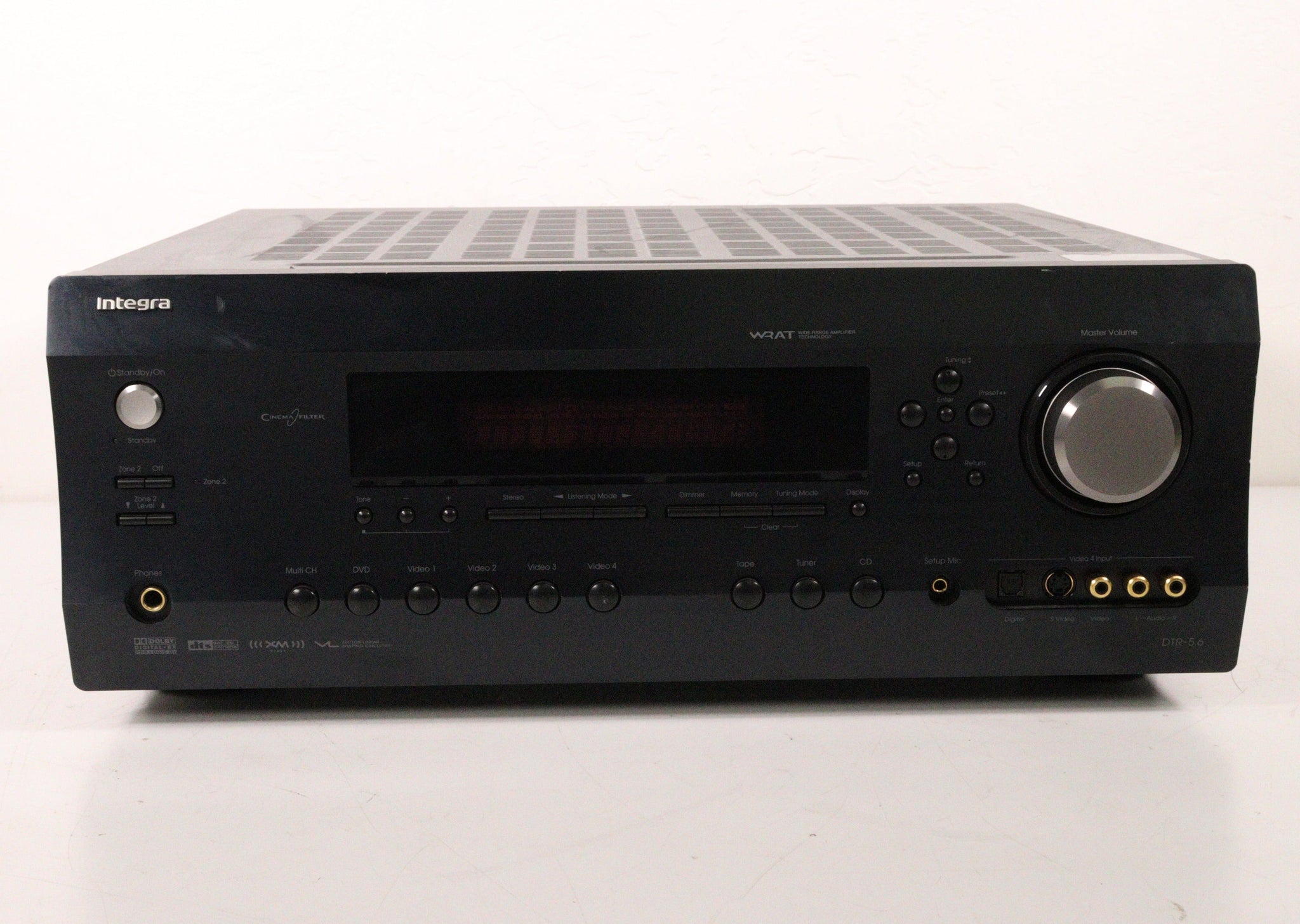 Integra DTR-5.6 Audio Video Receiver with AM/FM and XM Radio (NO REMOT