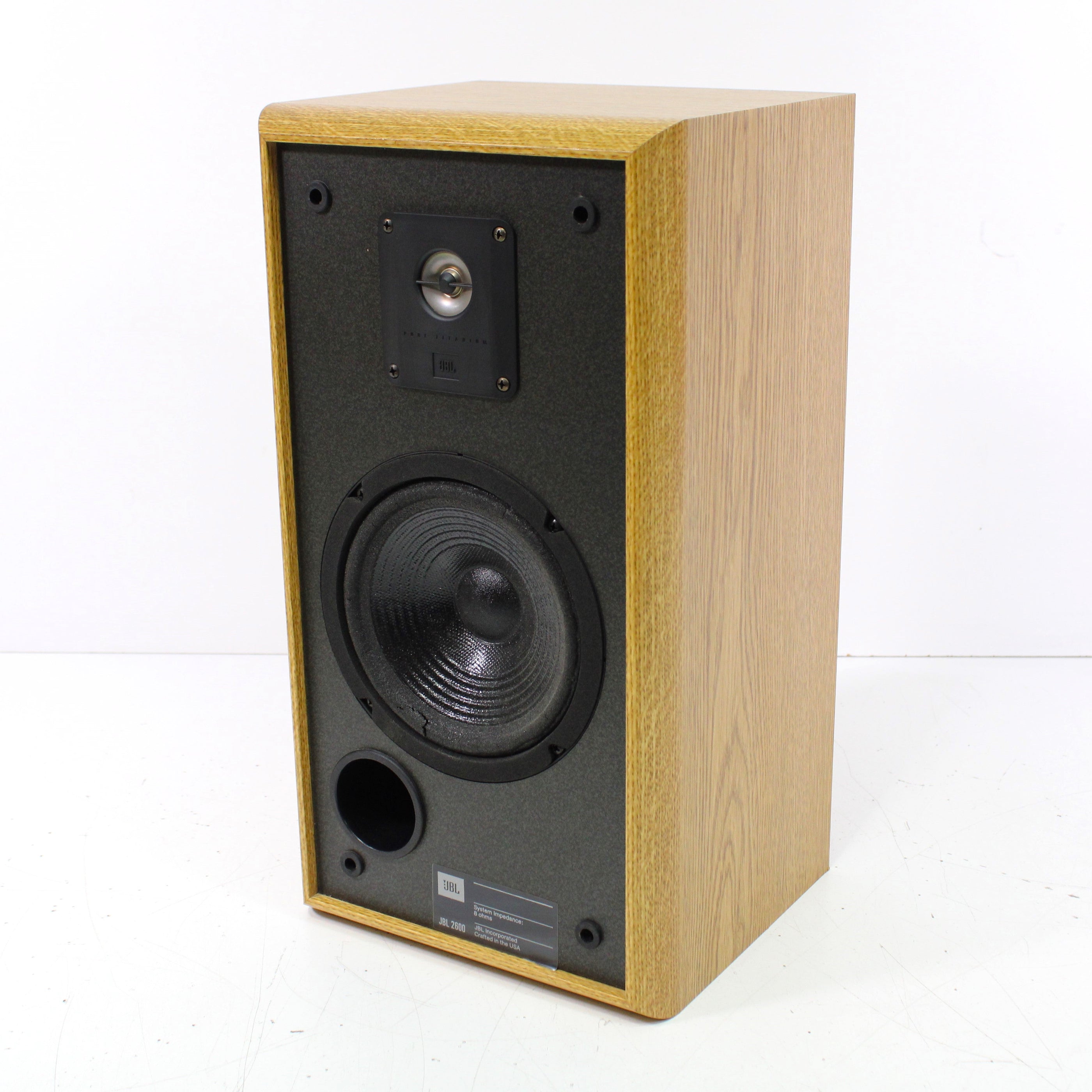 JBL 2600 2-Way Stereo Loudspeaker Bookshelf Speaker — SpenCertified
