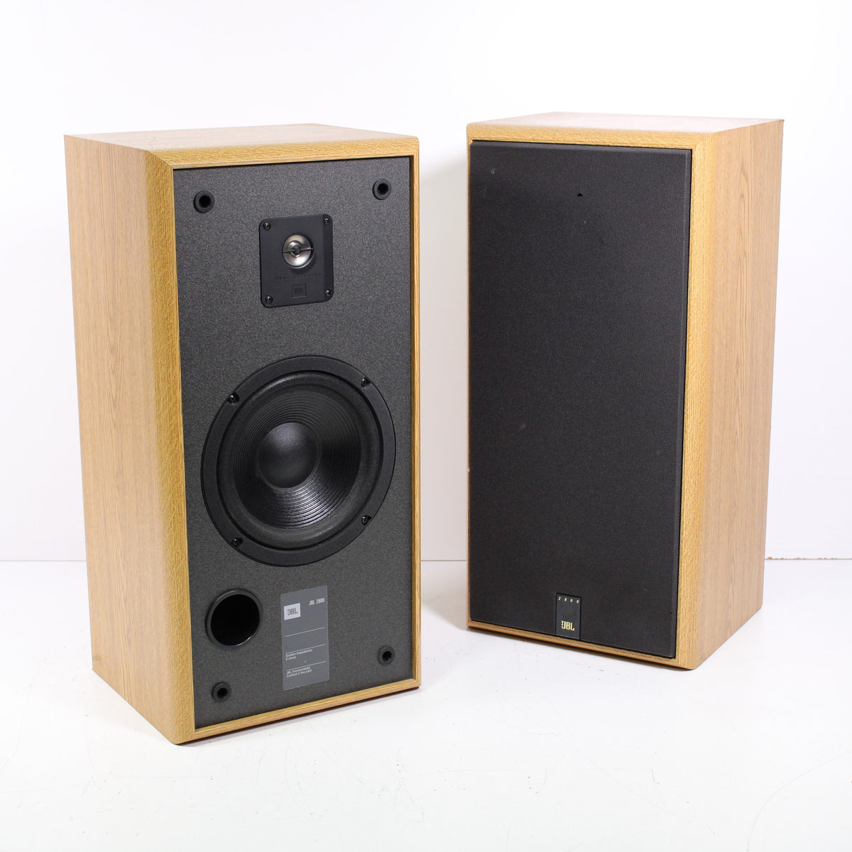 JBL 2800 2-Way Stereo Speaker Pair — SpenCertified