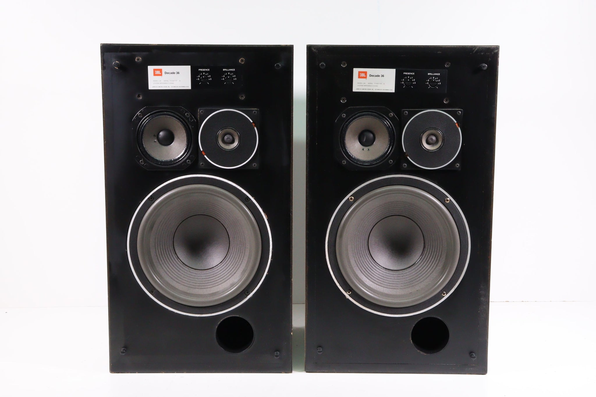 JBL L36 Decade 36 Large Bookshelf Speaker Pair