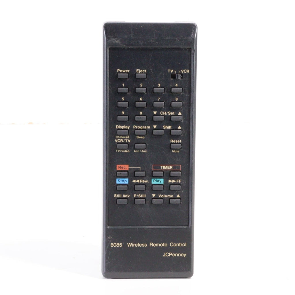 JCPenney 6085 Wireless Remote Control for TV VCR