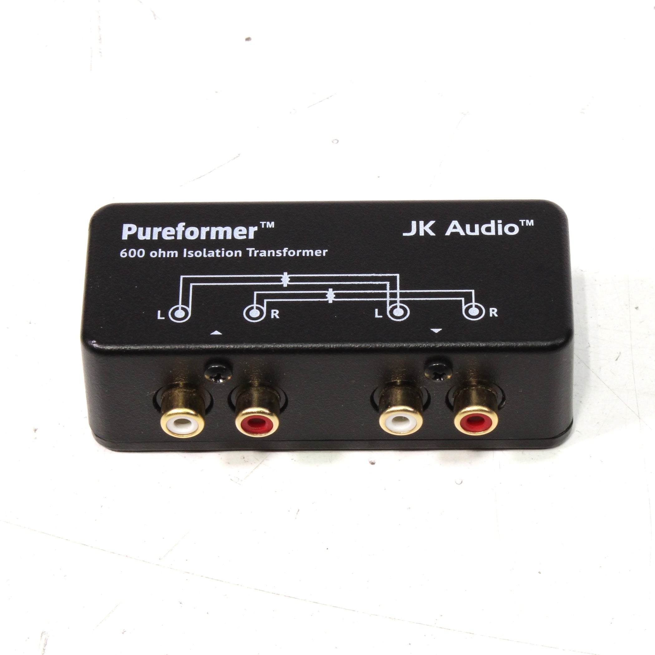 JK Audio Pureformer 600 Ohm Stereo Isolation Transformer — SpenCertified