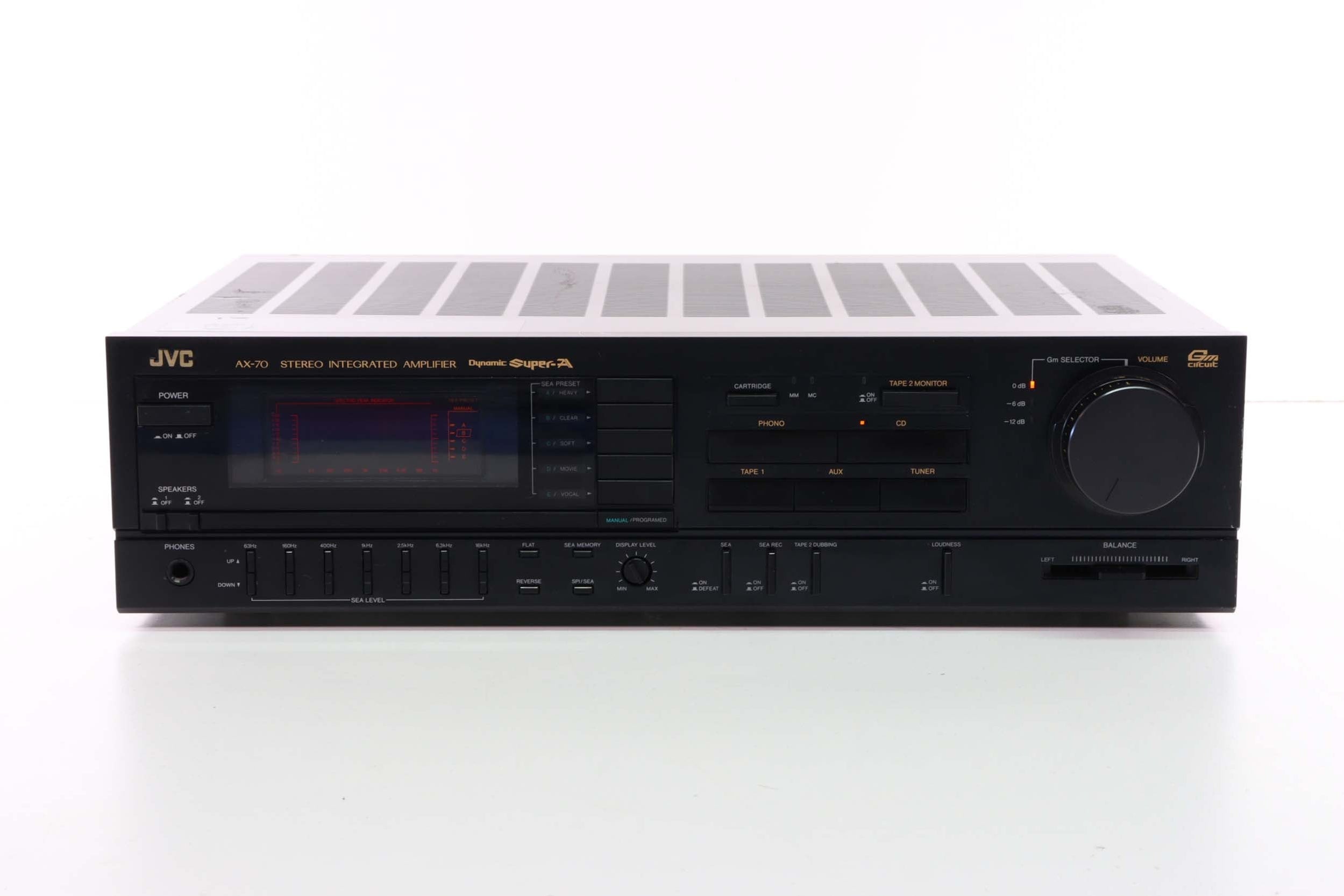 JVC AX-70 Stereo Integrated Amplifier — SpenCertified