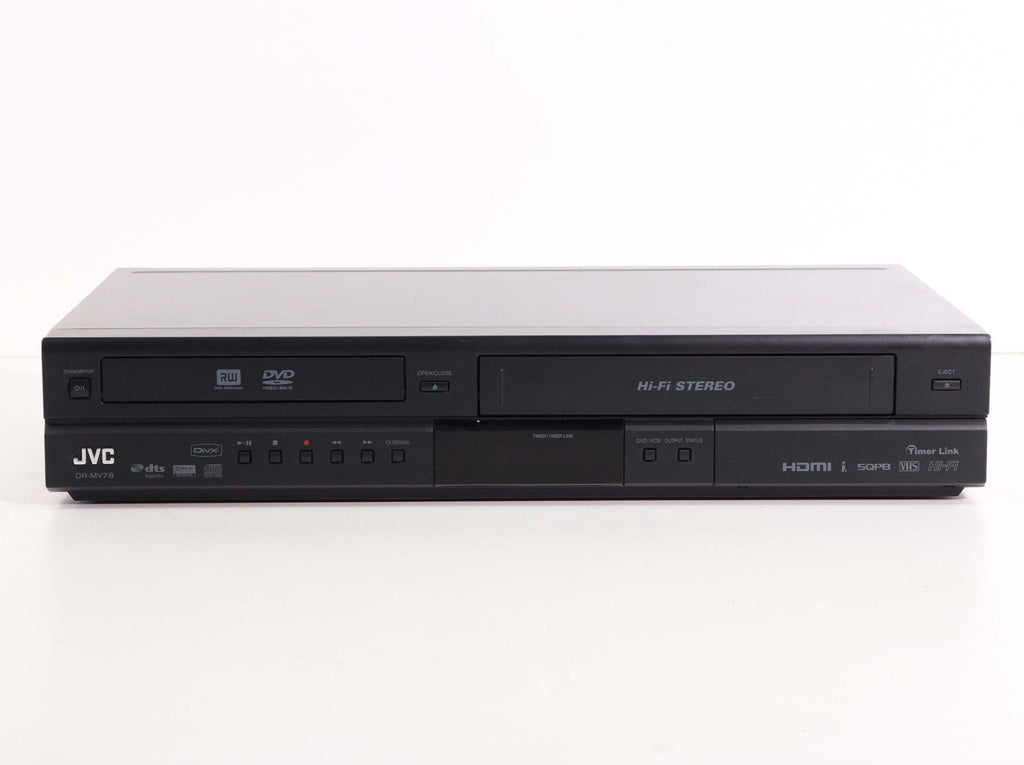 JVC DR-MV78U DVD to VHS Combo Recorder 2 Way Dubbing HDMI (With Remote