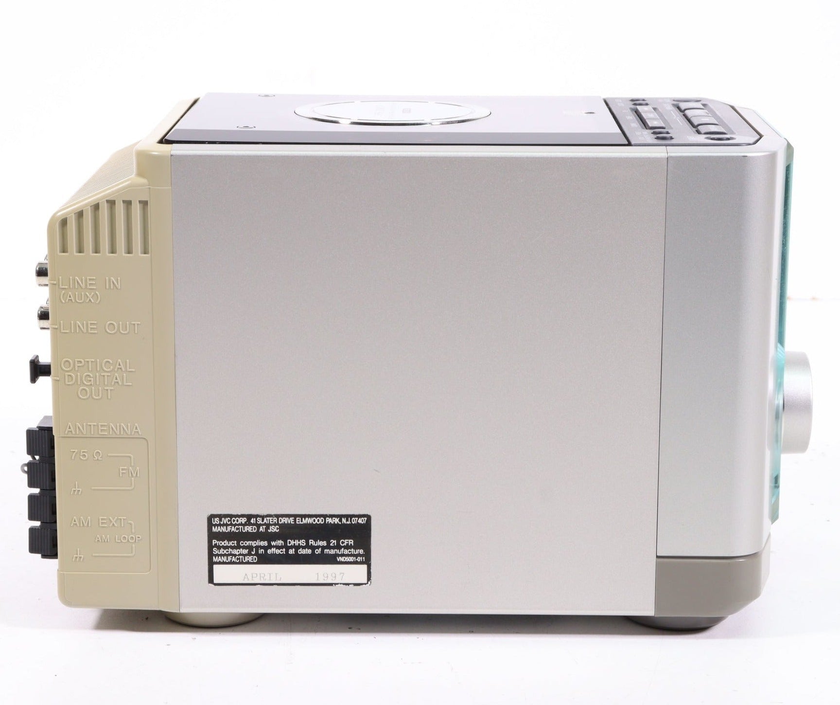 JVC FS-2000 Ultra Compact Component System (NO SPEAKERS INCLUDED ...