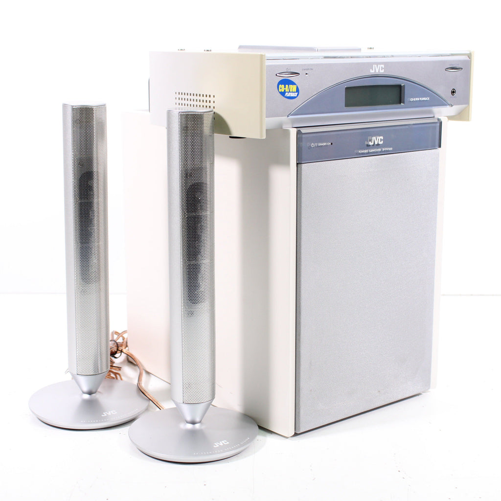 JVC FS-SD1000 Compact Component System (CD Player Radio, Subwoofer, an