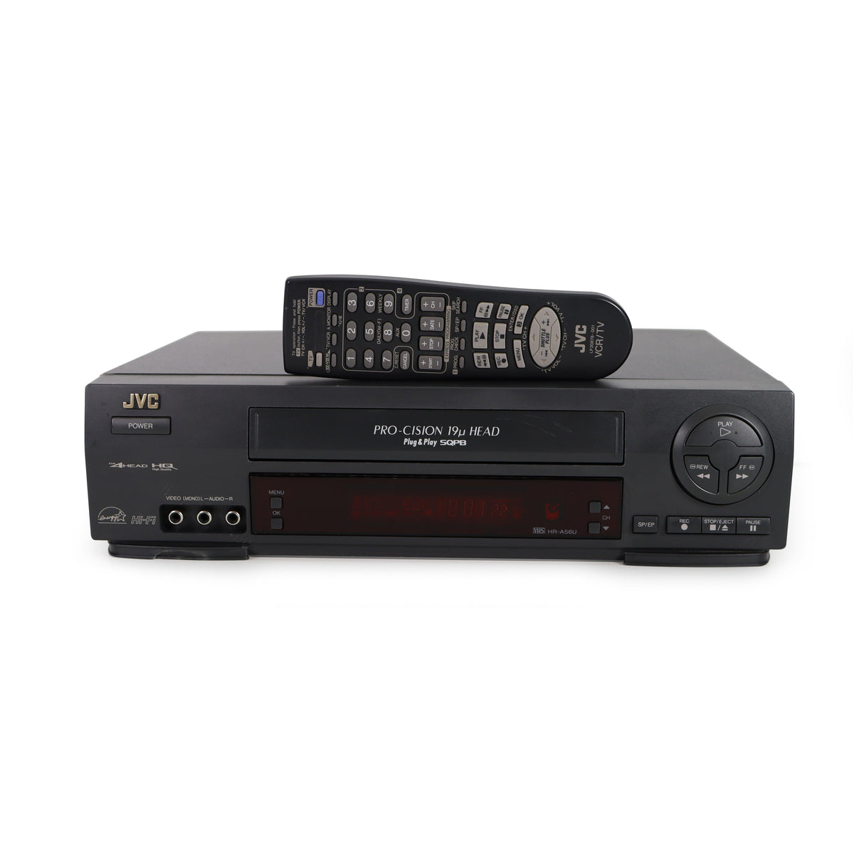 JVC HR-A56U VCR Video Cassette Recorder — SpenCertified