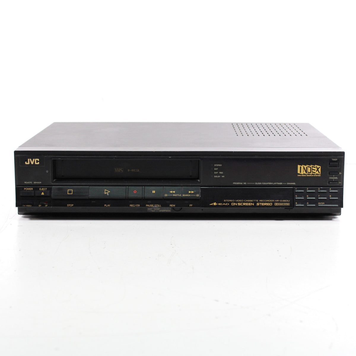 JVC HR-D360U 4-Head Hi-Fi Stereo VCR Video Cassette Recorder ...