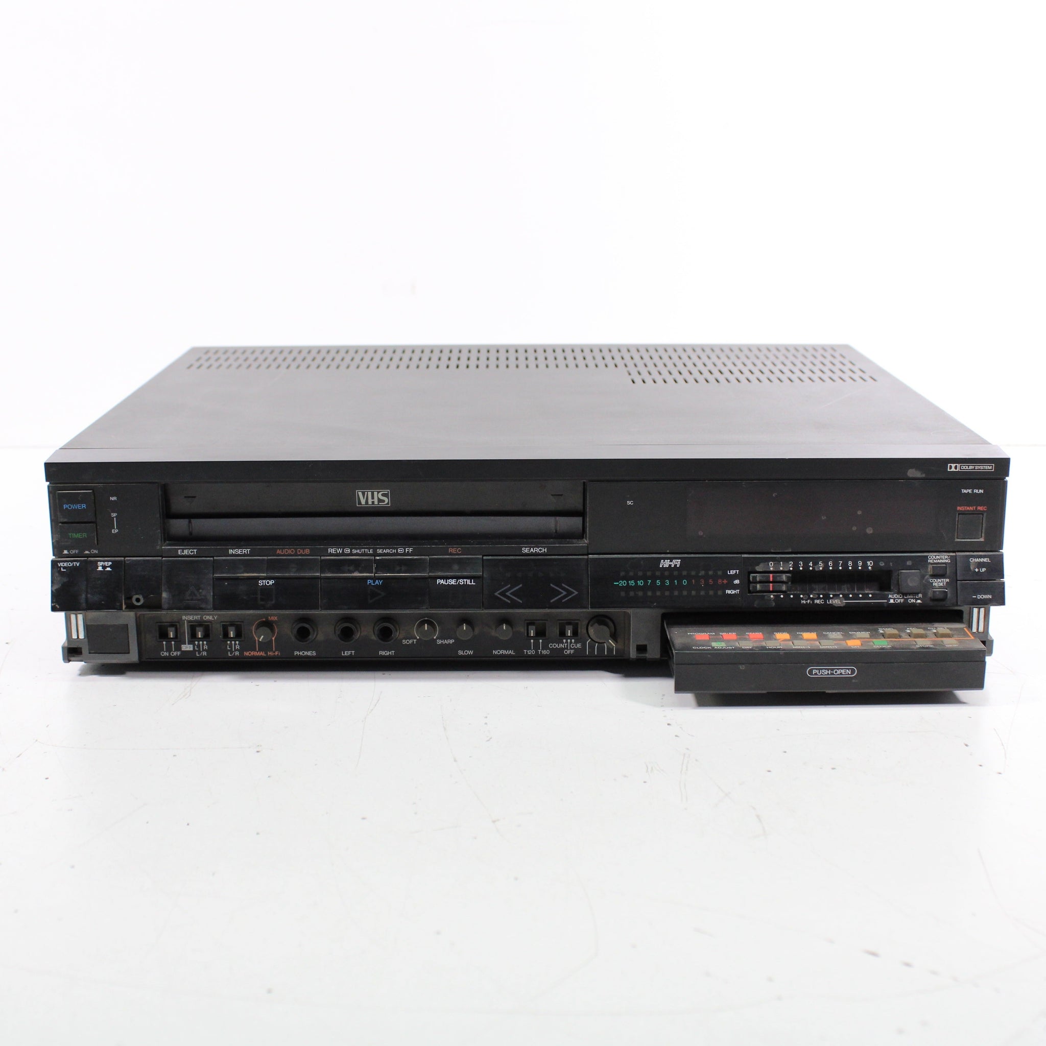 JVC HR-D725U Hi-Fi Stereo VCR Video Cassette Recorder (1984) (AS IS)