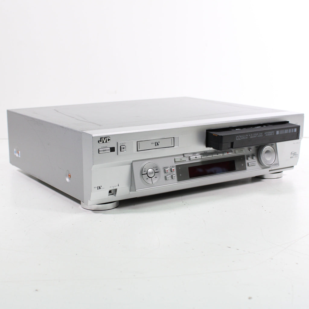 JVC HR-DVS2U Combination Mini DV Super VHS Hi-Fi VCR