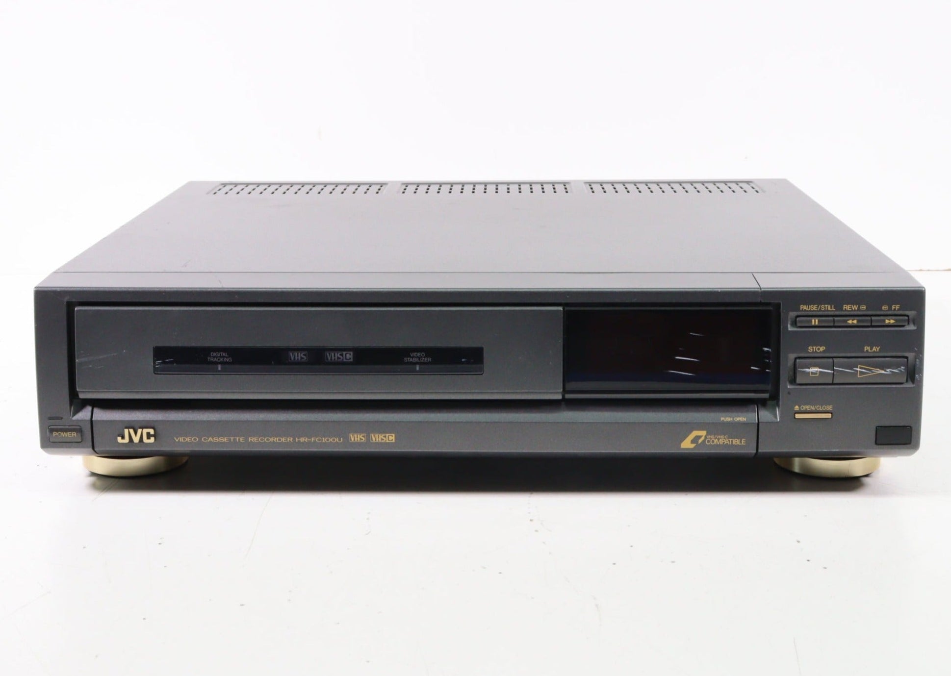 JVC HR-FC100U VCR Video Cassette Recorder VHS-C Player — SpenCertified