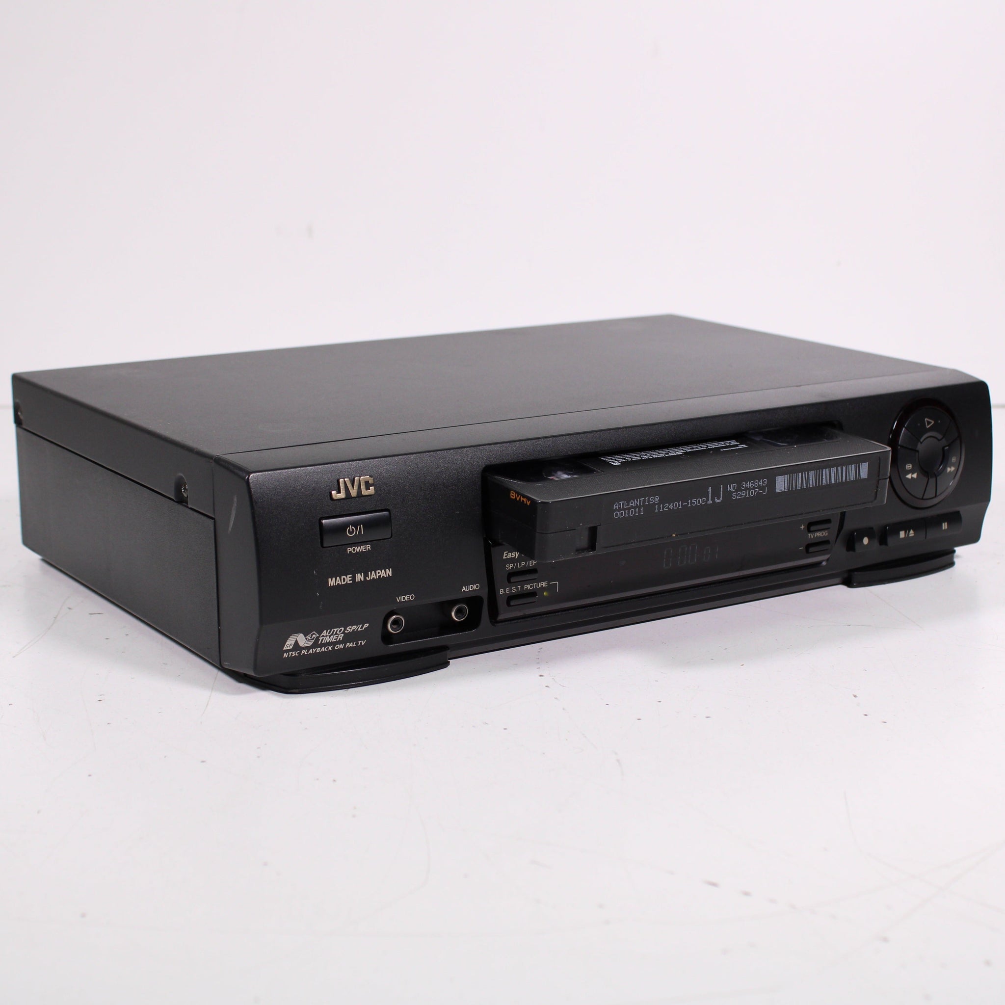 JVC HR-J351EM Multi-System VCR Video Cassette Recorder with NTSC Playb