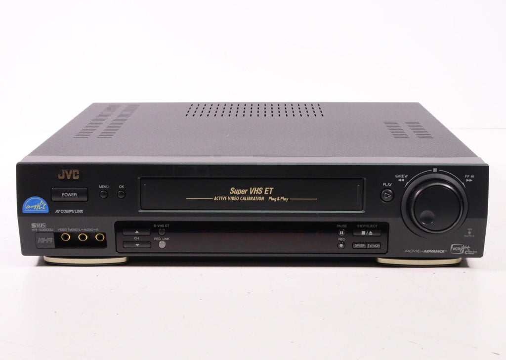 JVC HR-S3500U SVHS Super VHS ET VCR Player Recorder