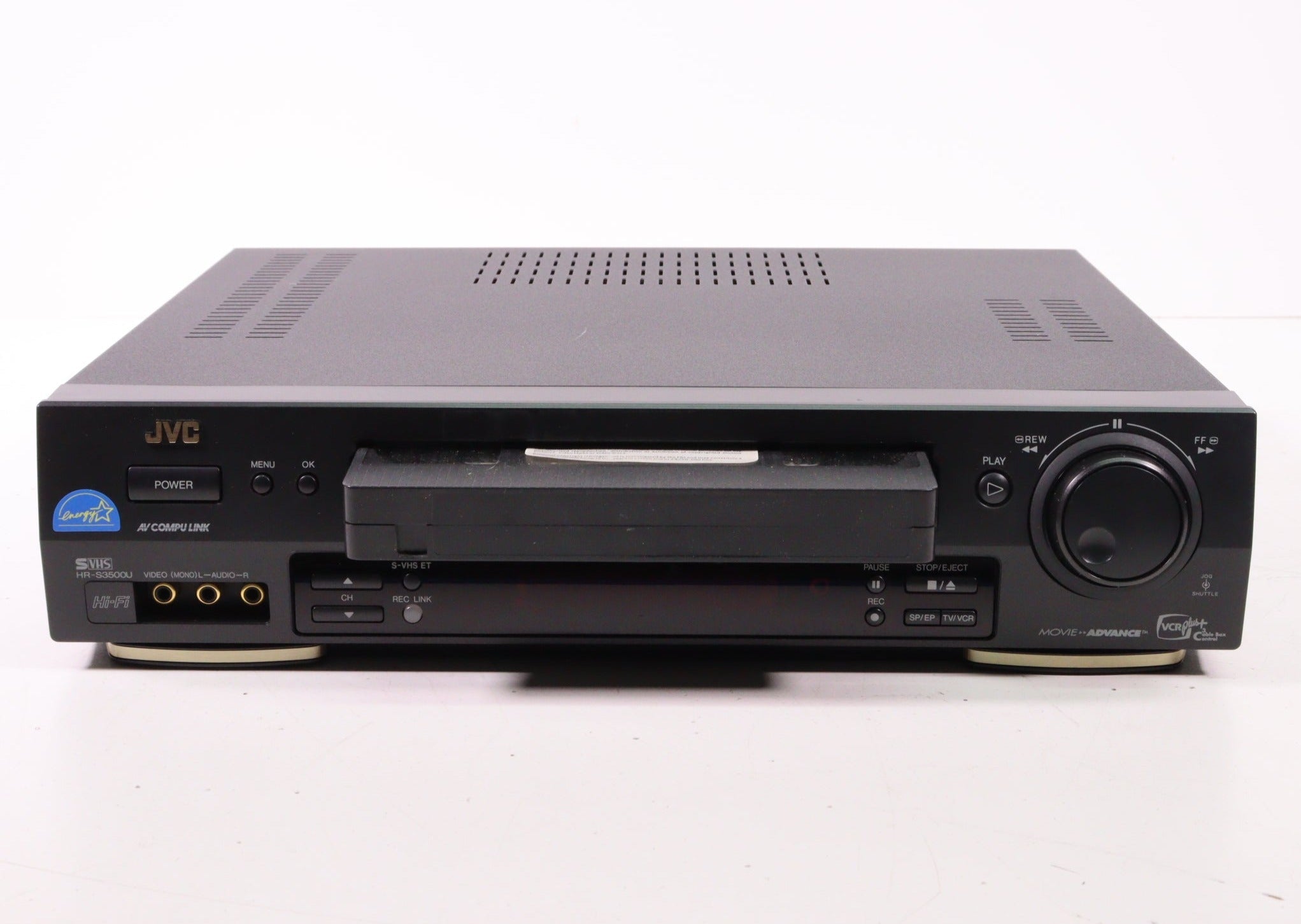 JVC HR-S3500U SVHS Super VHS ET VCR Player Recorder — SpenCertified
