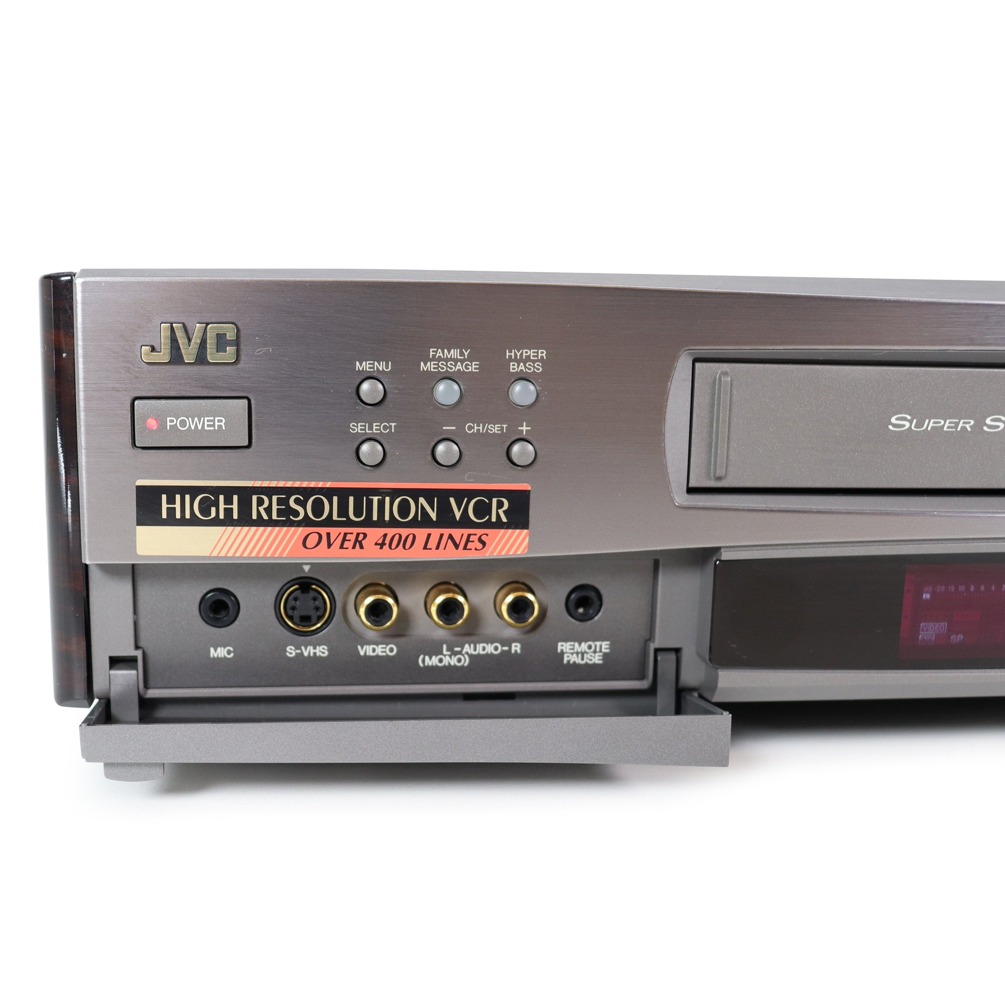 JVC HR-S6900U Super Video VHS Player Recorder VCR with High-Quality S ...
