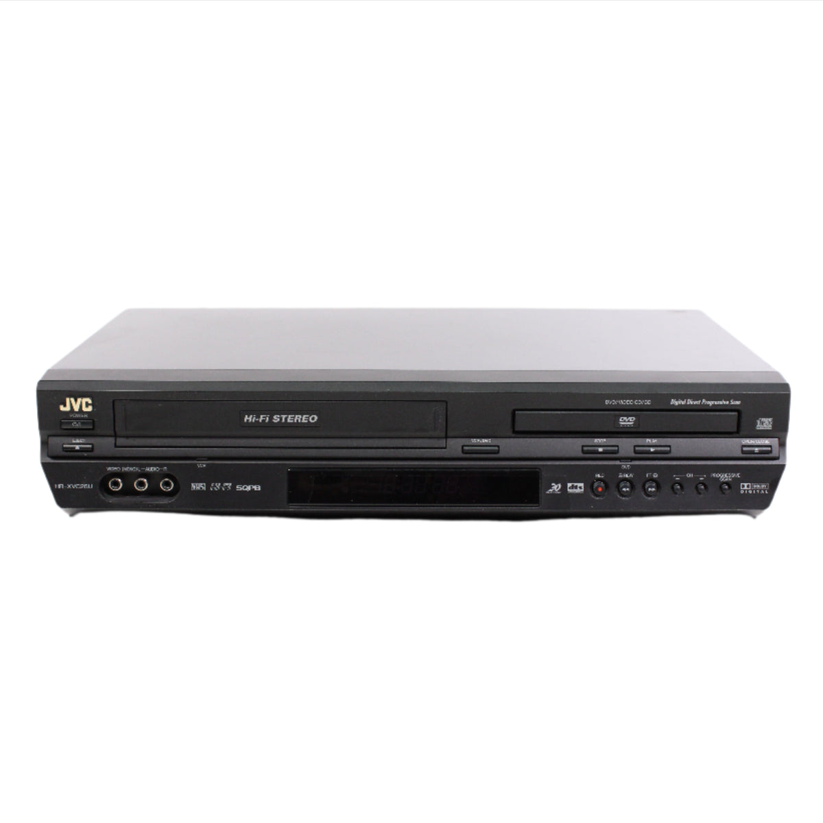 JVC HR-XVC26U Progressive Scan DVD VCR Combo Player SQPB — SpenCertified