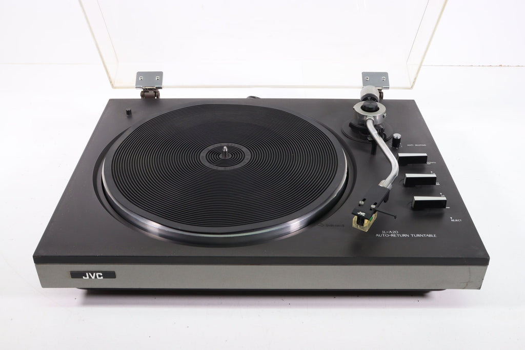 JVC JL-A20 Auto-Return Turntable Silver