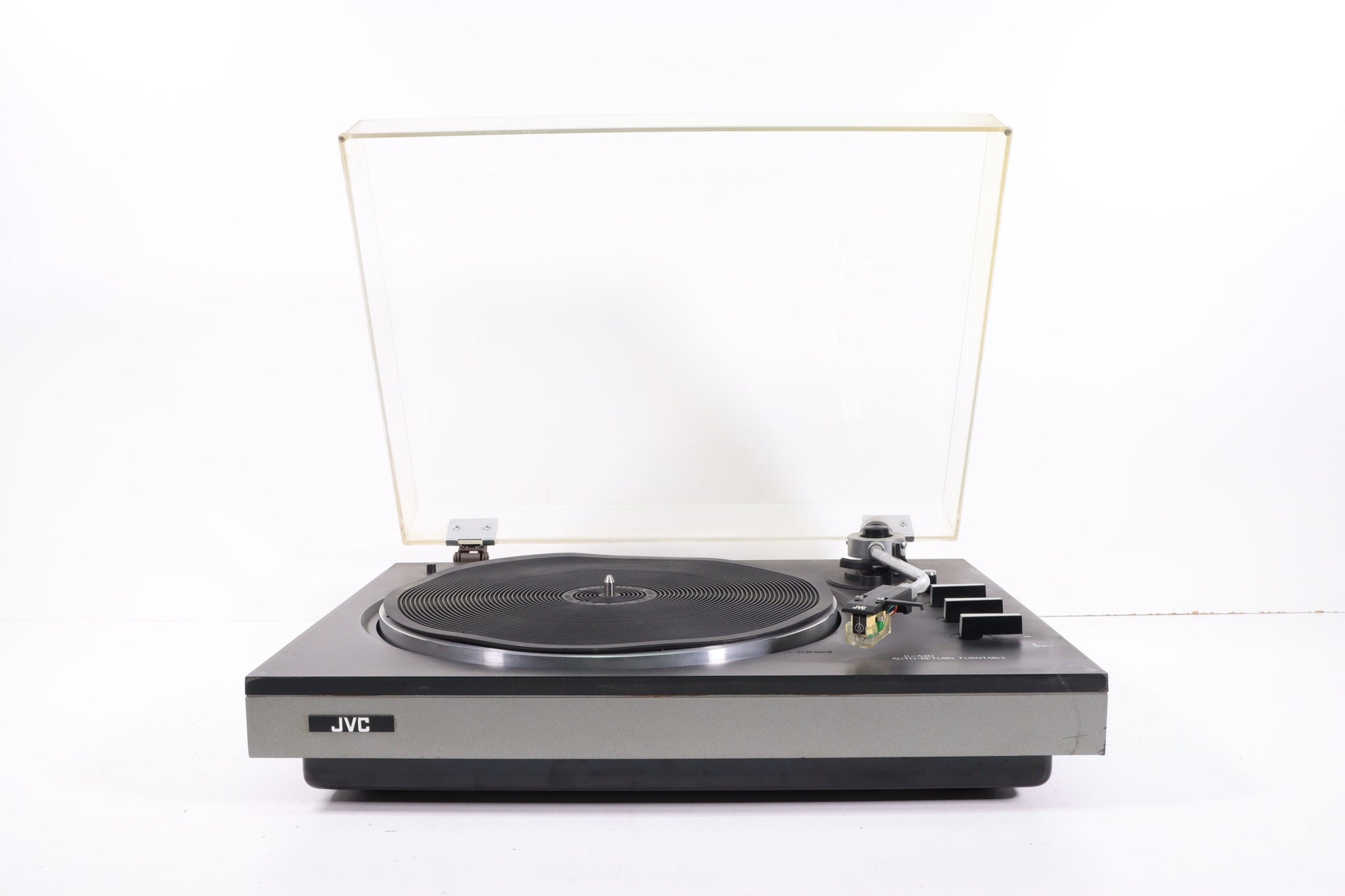 JVC JL-A20 Auto-Return Turntable Silver