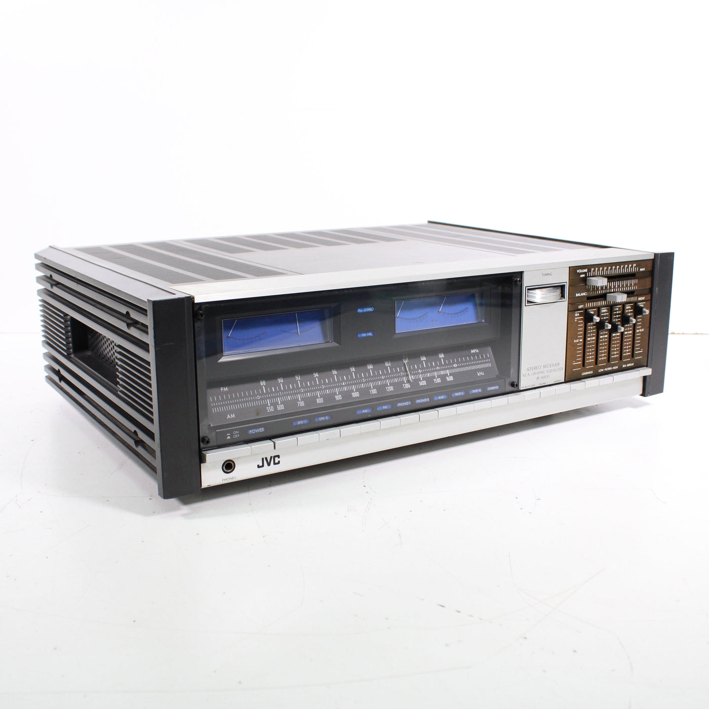 JVC JR-S600 Vintage Stereo Receiver with Built-In SEA Graphic Equalize ...