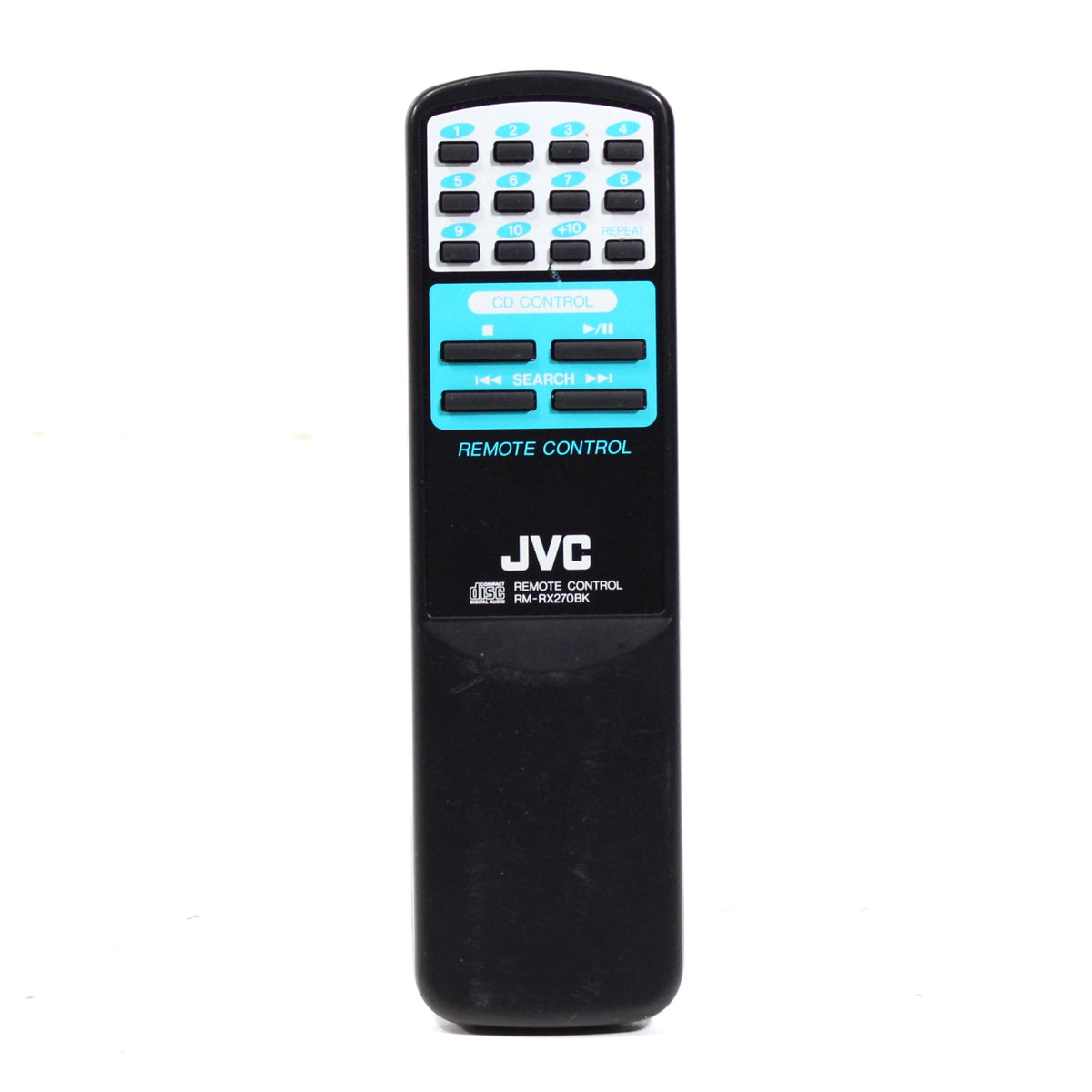 JVC RM-RX270BK Remote Control for CD Player — SpenCertified