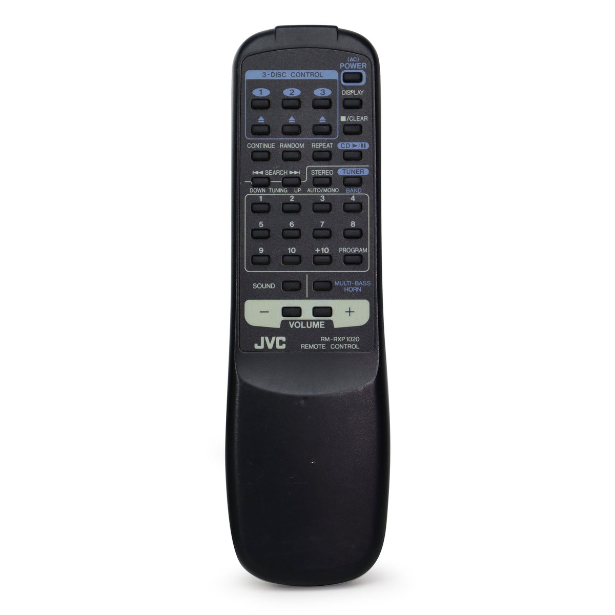JVC RM-RXP1020 Remote Control for Audio System PC-XC20 and More ...