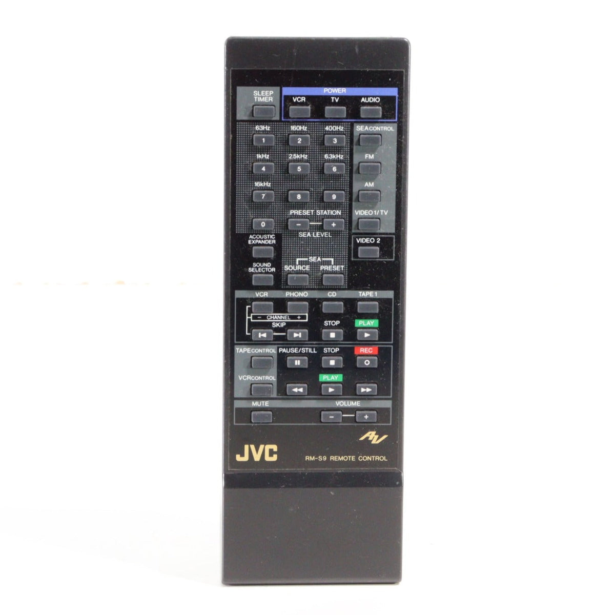 JVC RM-S9 Remote Control for AV Receiver RX-7VBK and More — SpenCertified