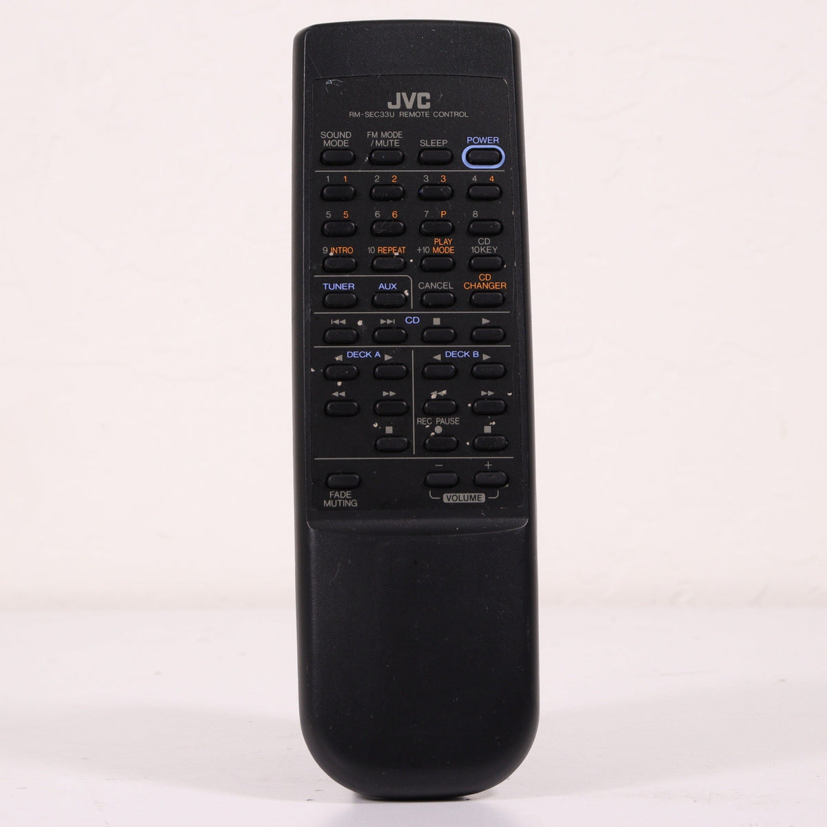 JVC RM-SEC33U Remote Control for Compact Component System CA-MXJ10 and ...