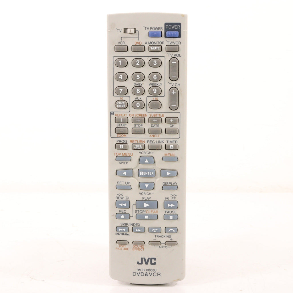 JVC RM-SHR003U Remote Control for DVD VCR Combo HR-XVC29 and More
