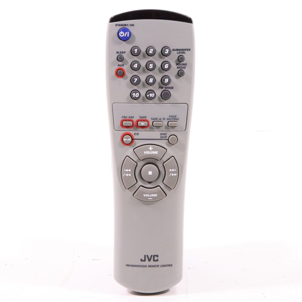 JVC RM-SMXG500A Remote Control for CD Component Audio System MX-G500 a ...