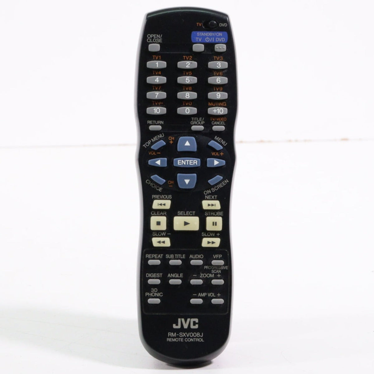 JVC RM-SXV008J Remote Control for DVD Player XV-S500BK and More ...