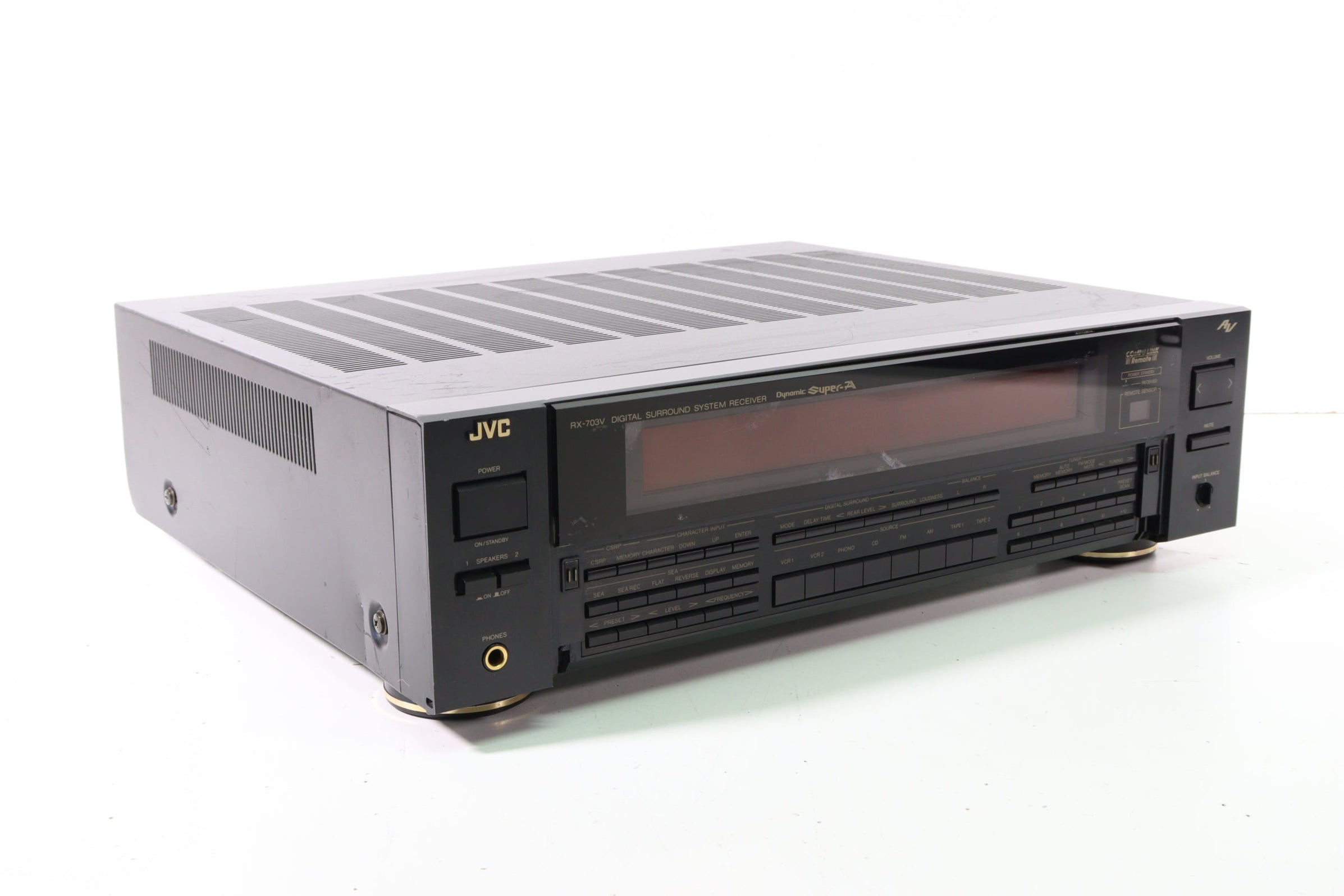 JVC RX-703V Digital Surround System Receiver (NO REMOTE) (MISSING FRON ...