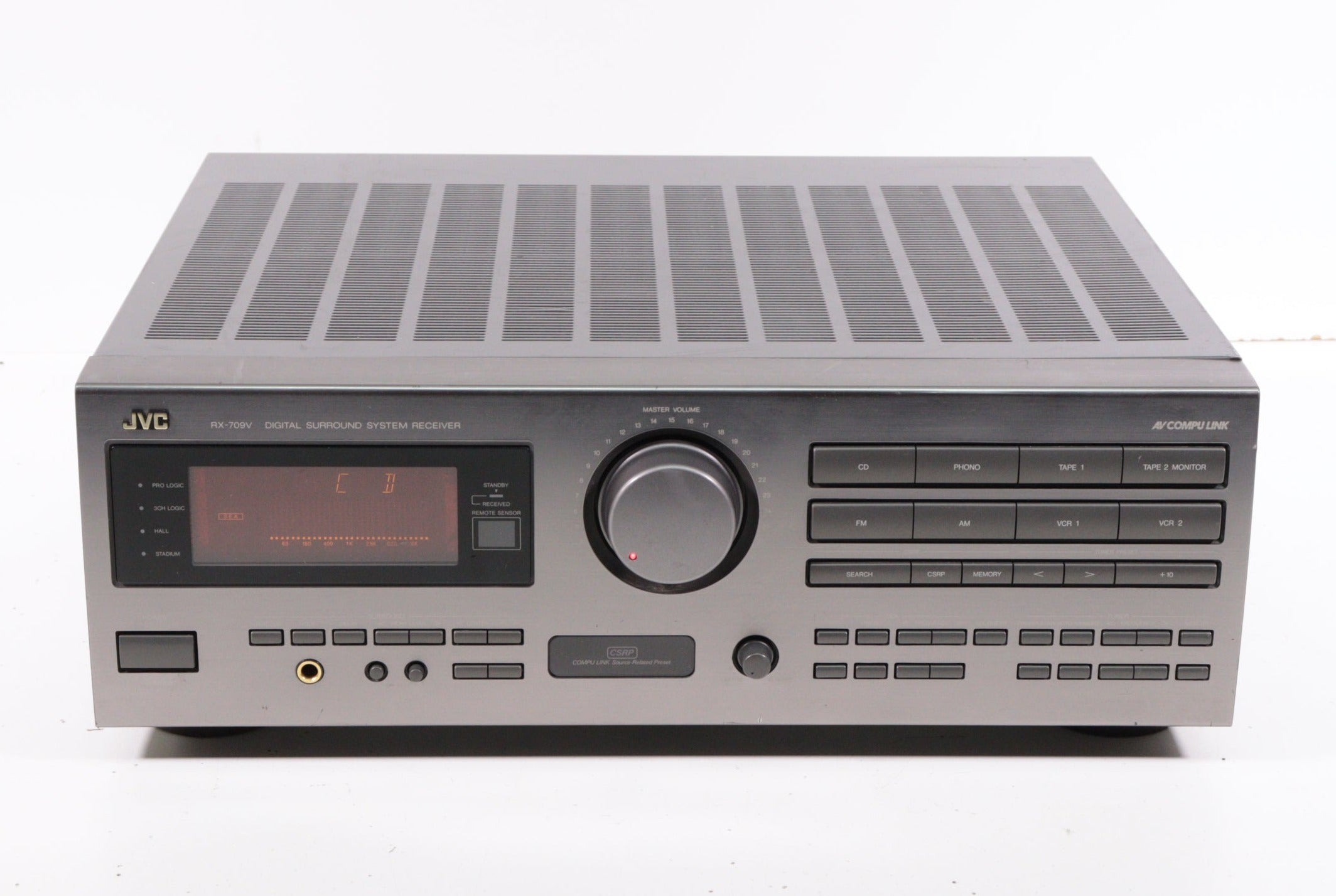 JVC RX-709V Digital Surround System Receiver (NO REMOTE) — SpenCertified