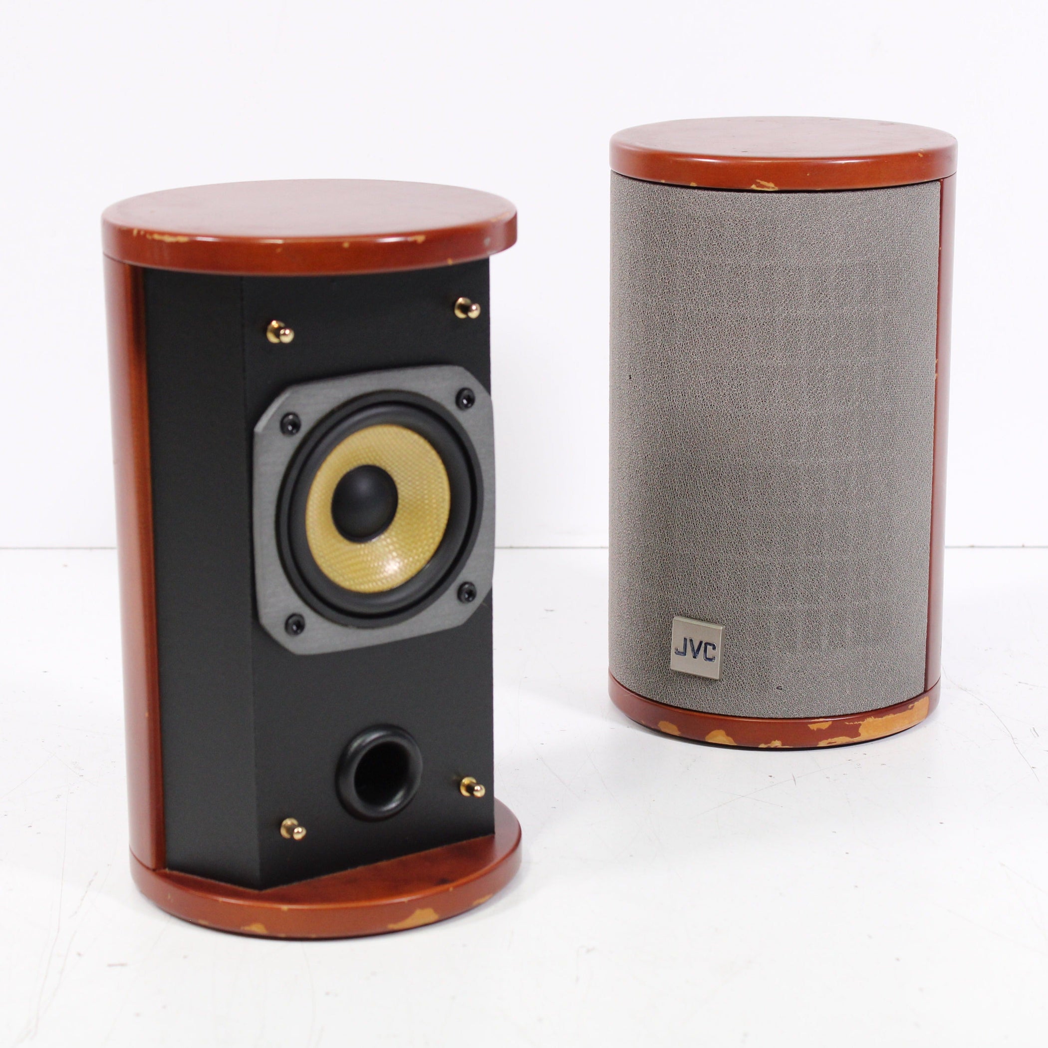 JVC SP-FSSD9 Stereo Speaker System Pair Magnetically Shielded ...