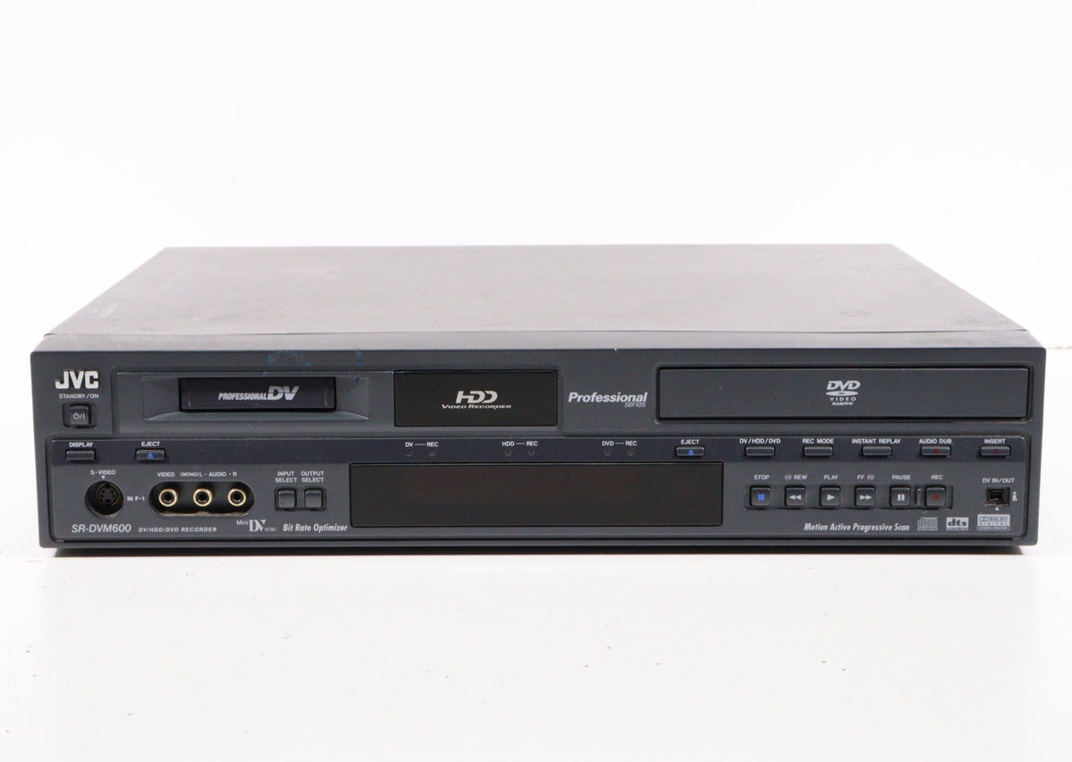 JVC SR-DVM600 3-In-1 Video Recorder DV HDD DVD Recorder (NO REMOTE ...