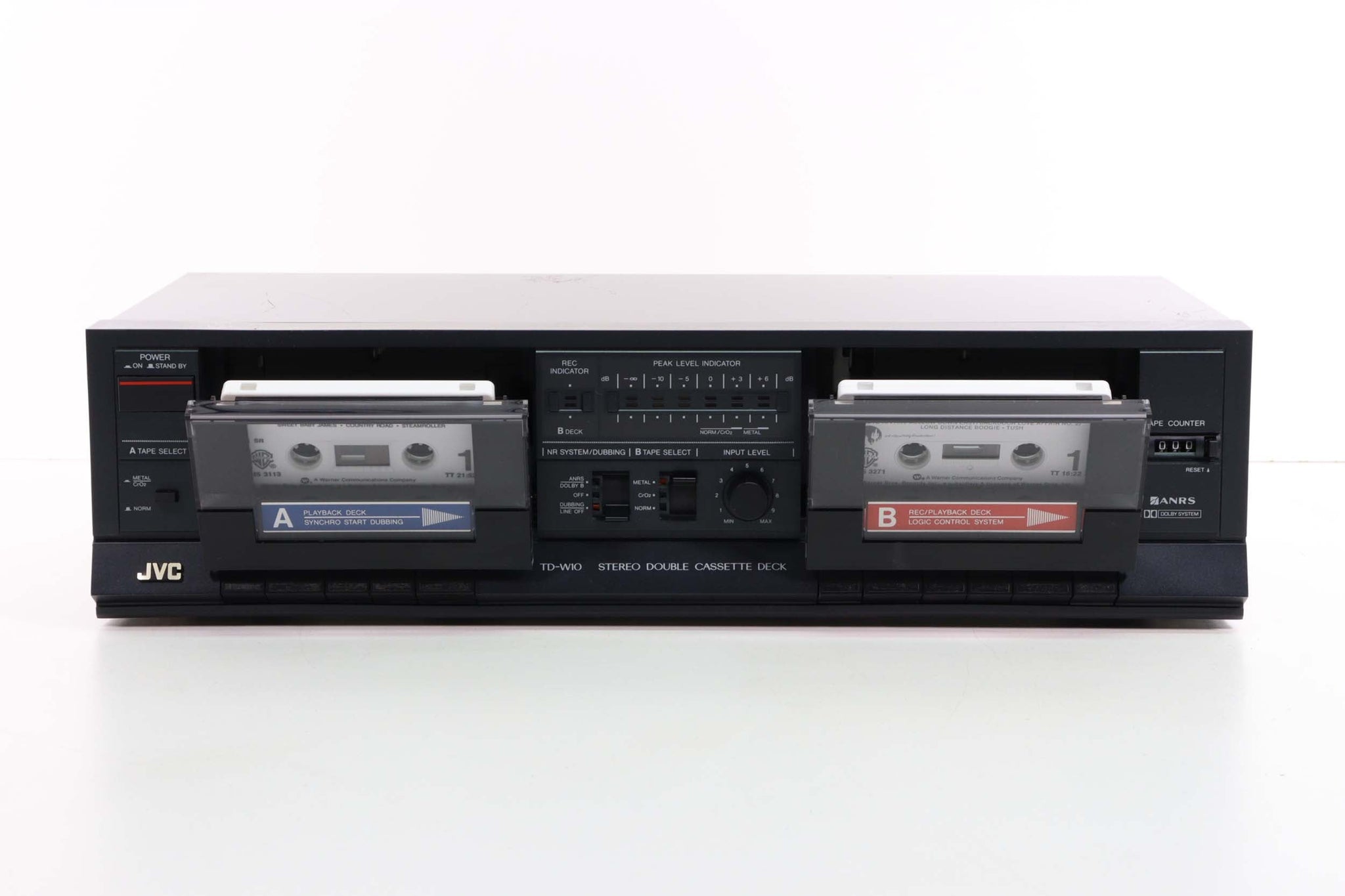 JVC TD-W10 Stereo Double Cassette Deck with Synchro Dubbing