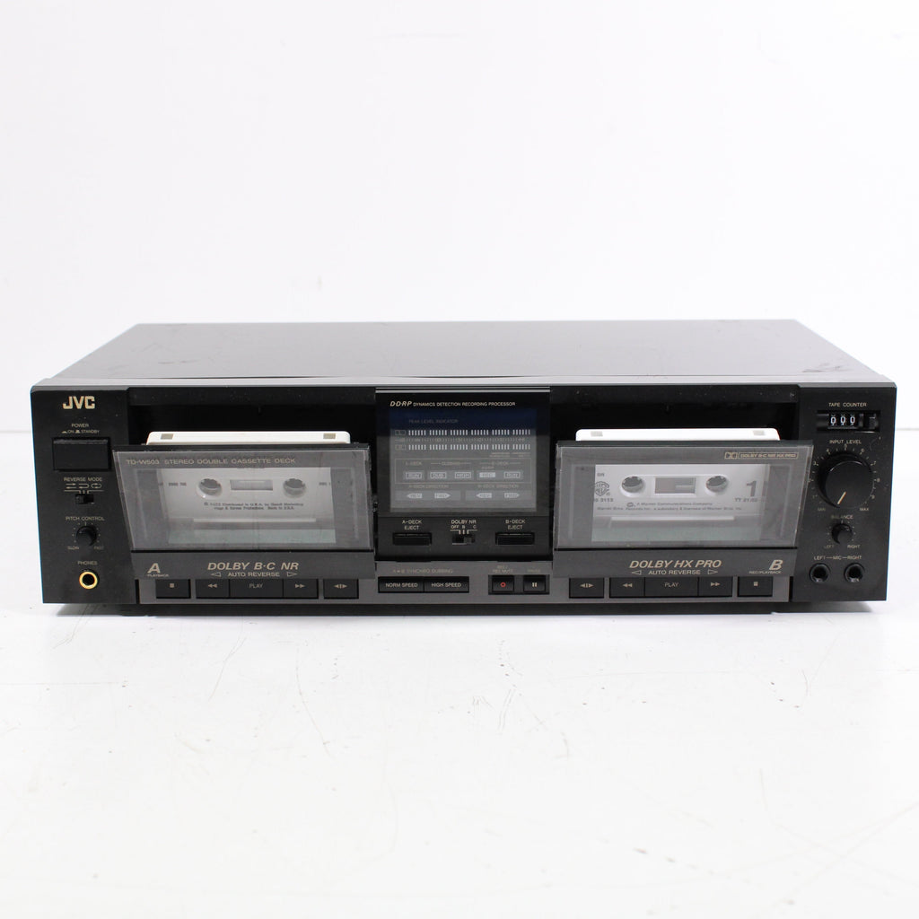 JVC TD-W503 Stereo Double Cassette Deck HX Pro