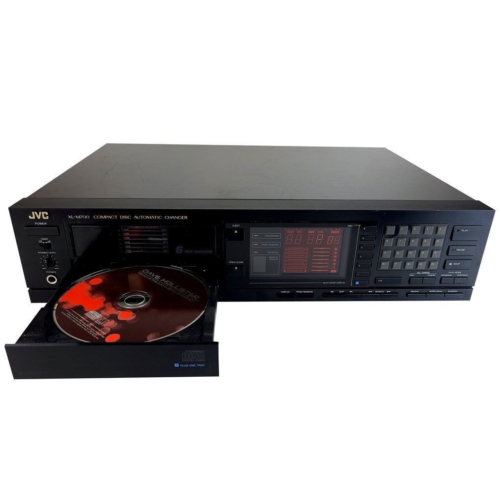JVC XL-M700 6-Disc Cartridge Style CD Changer Player Plus One Disc Tra